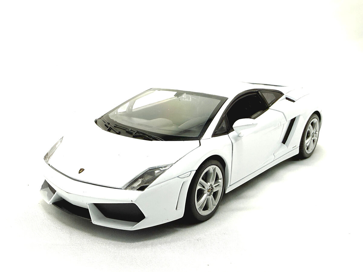 Машинка Welly Lamborghini Gallardo LP560-4, белый, 1:24, арт.24005W