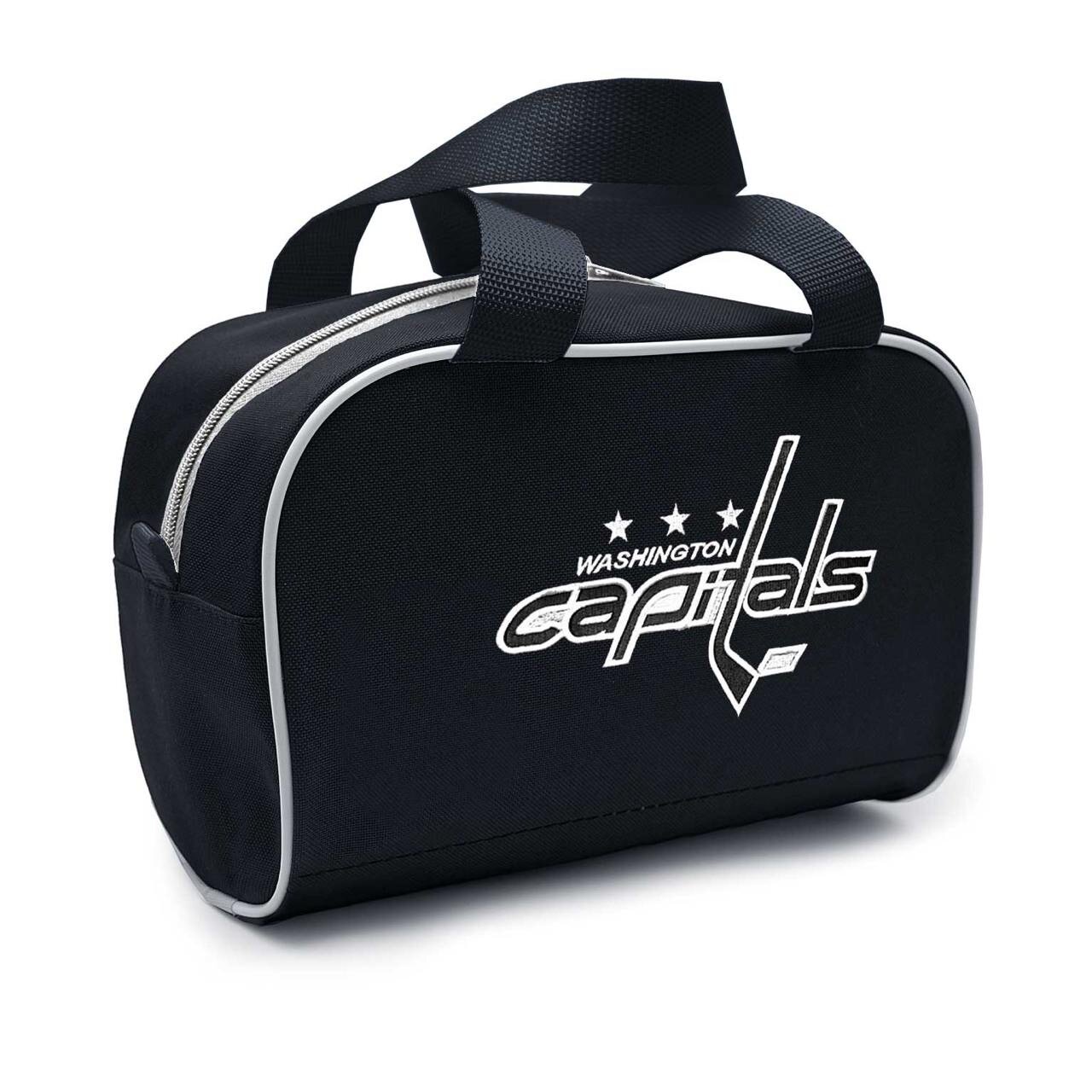 Косметичка органайзер хоккеиста, черная 24х17х14см с ручками