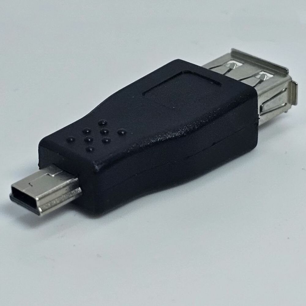 Переходник USB AF / mini USB B5M OTG KWUU018 usb-гнездо/Mini5USB-РАЗЪЕМ FC598