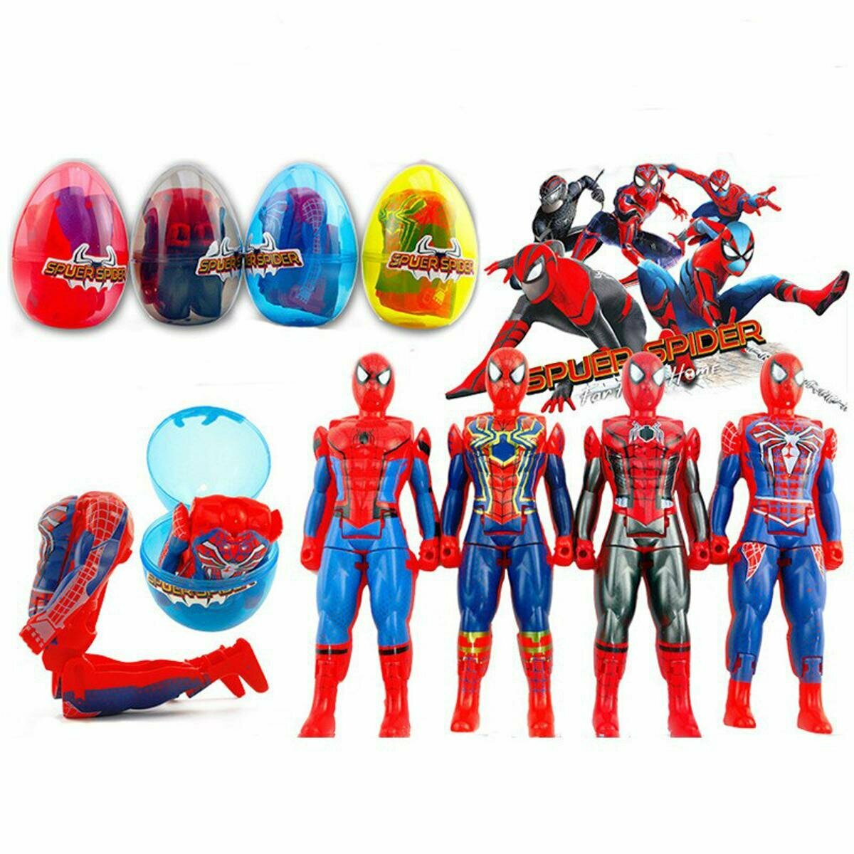 Новый супергерой Marvel Spiderman Transform Toy Халк Человек-паук кукла аниме фигурки коллекция украшения для детей маль
