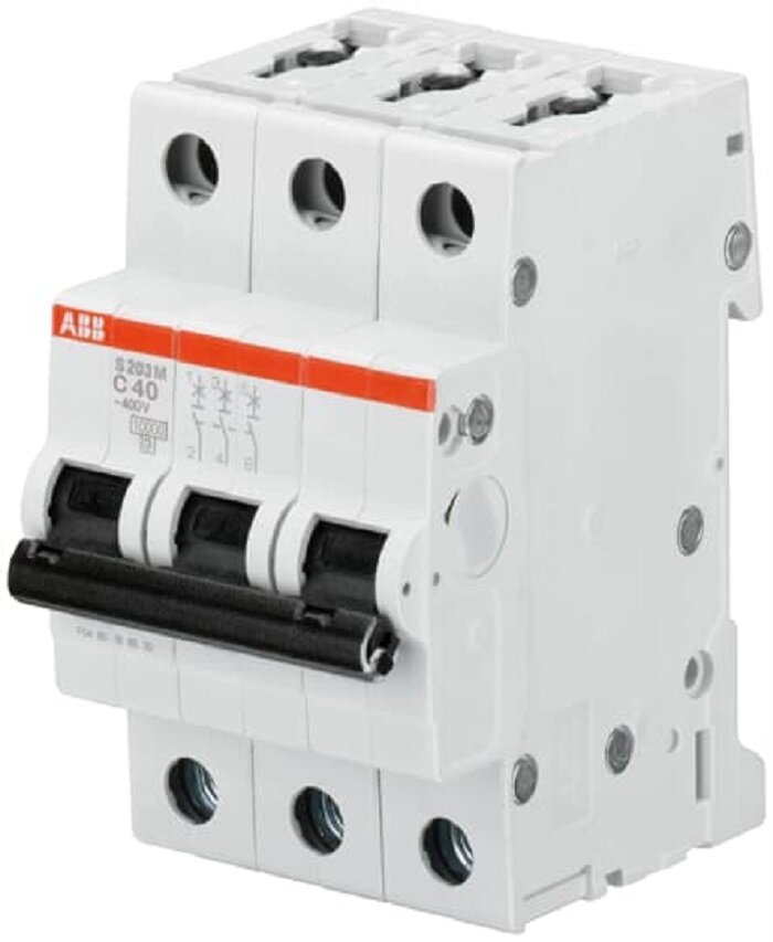 Автоматический выключатель ABB 3-полюсной S203M C25