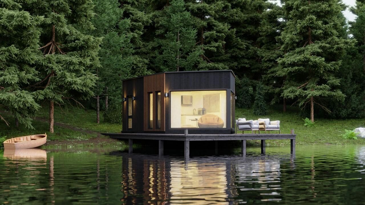 Проект дома "Тортуга" (27 м2)