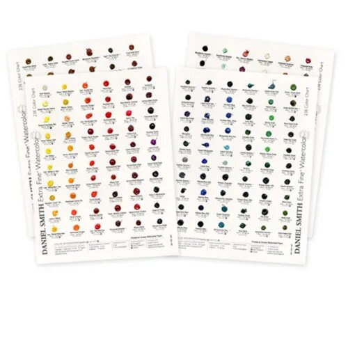 Набор акварельных красок Daniel Smith Цветовая диаграмма 237 цветов 266 colors