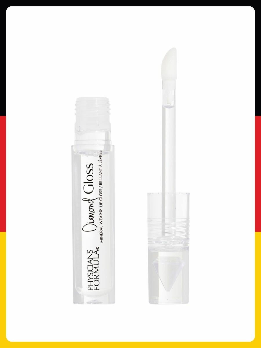Блеск для губ Physicians Formula Mineral Wear Diamond Gloss Crystal Clear, 5 мл
