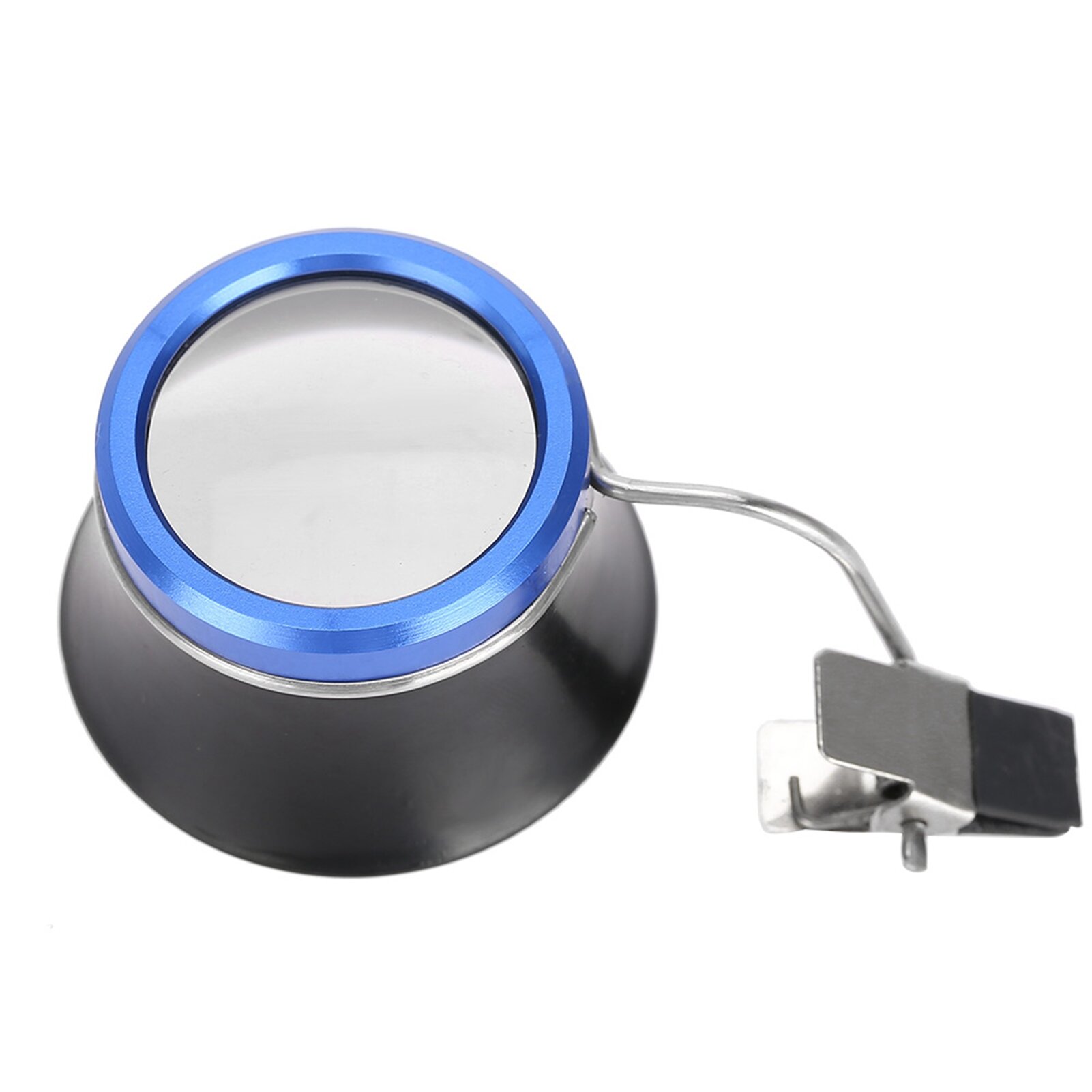 Portable Clip on Eyeglass Magnifier Magnifying Glass Watchmaker Jewelry Watch Repair Tool 20X