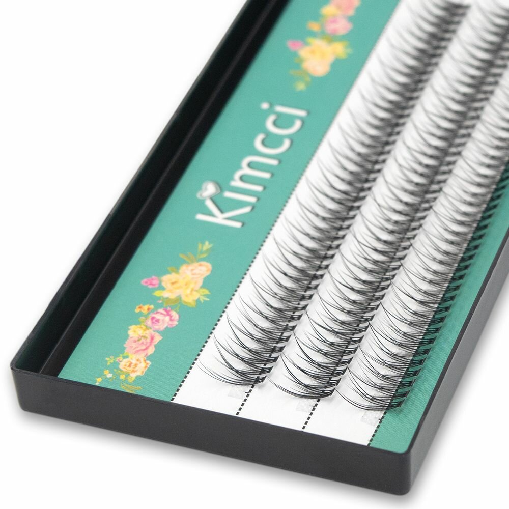 Kimcci LV-C11mm/120 Bundle Натуральное наращивание ласточкиного хвоста Накладные ресницы 3D