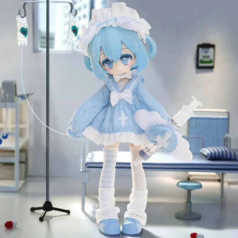 Кукла BJD 1/12 10000 Escapes Plans Series шарнирная аниме с одеждой и аксессуарам/Yue Mian
