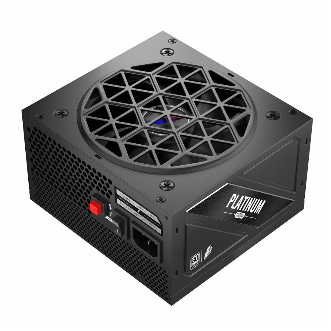 Блок питания 1STPLAYER NGDP Platinum 1000W, ATX3.0, APFC, 80 PLUS Platinum (HA-1000BA3-BK) черный