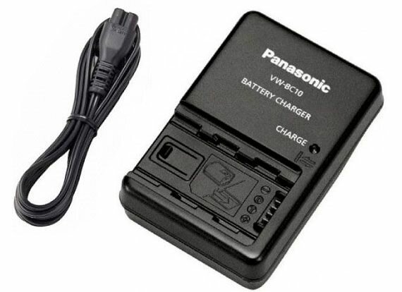 Зарядное устройство PANASONIC VW-BC10 для аккумулятора Panasonic VW-VBK180, VW-VBK360, VW-VBT190, VW-VBT380
