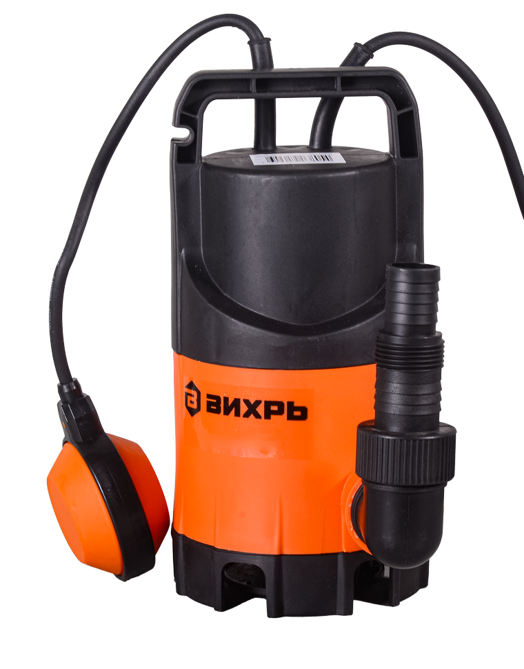 Дренажный насос, Вихрь ДН-1,6А/220-35 Д, 350 Вт, для грязной воды