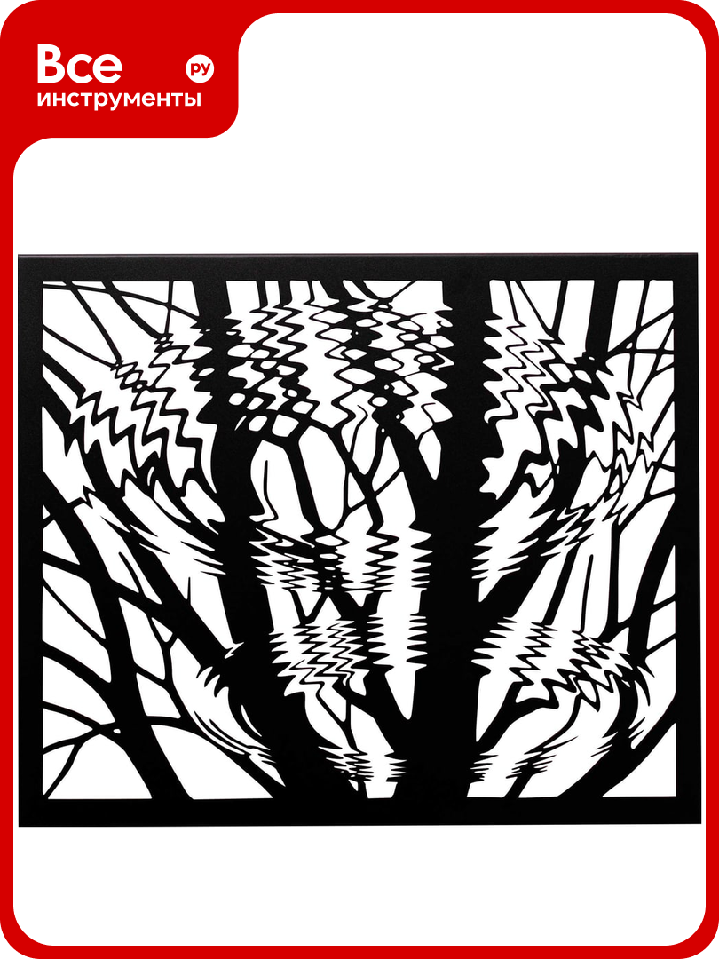 Панно настенное ООО СКП "Капля", сталь, порошковое покрытие П-087 для защиты и декоративного покрытия поверхностей