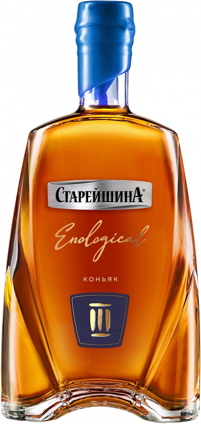 Коньяк "Старейшина" Трехлетний, 1 л
