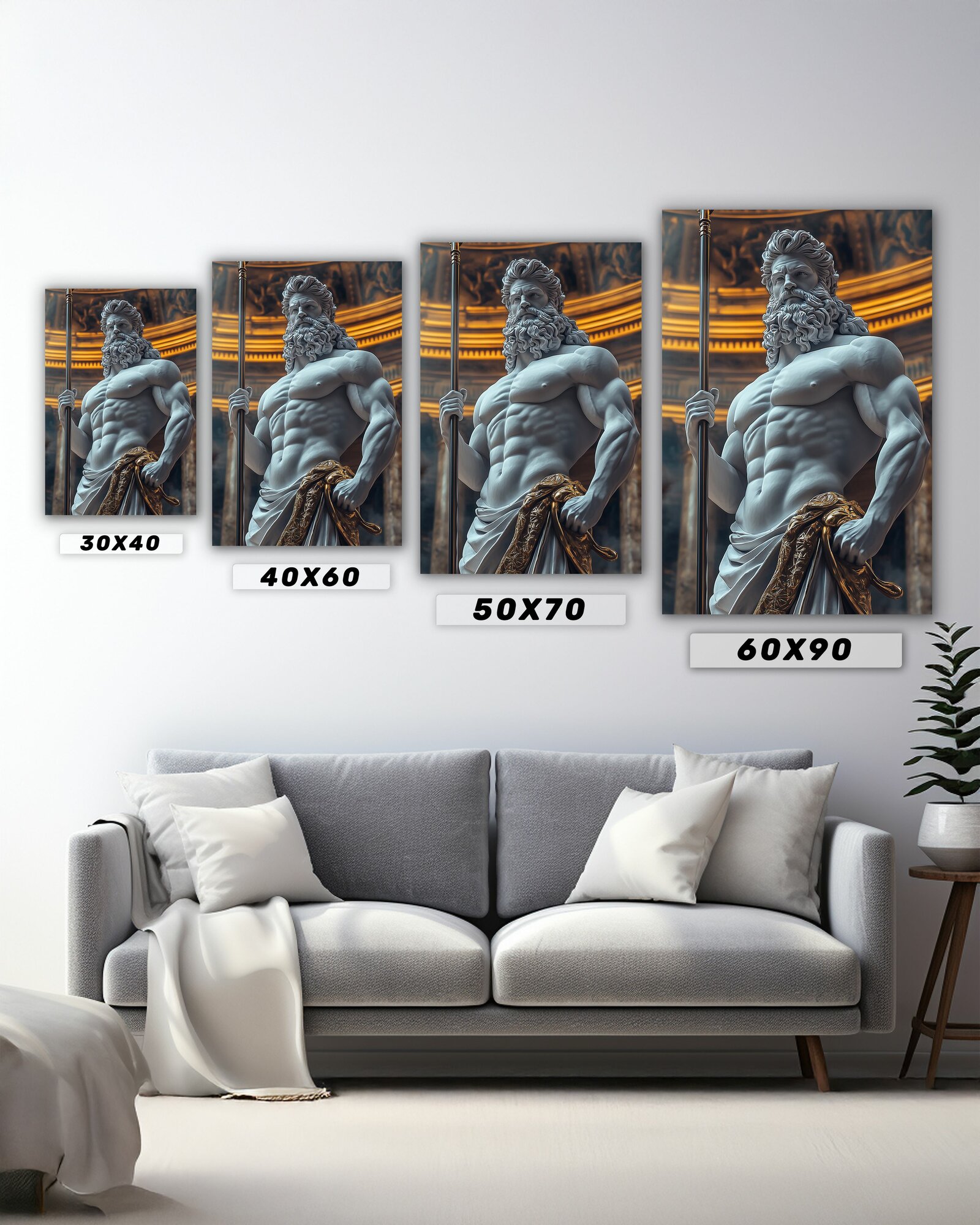 Картина Зевс 60*40 — фото 1