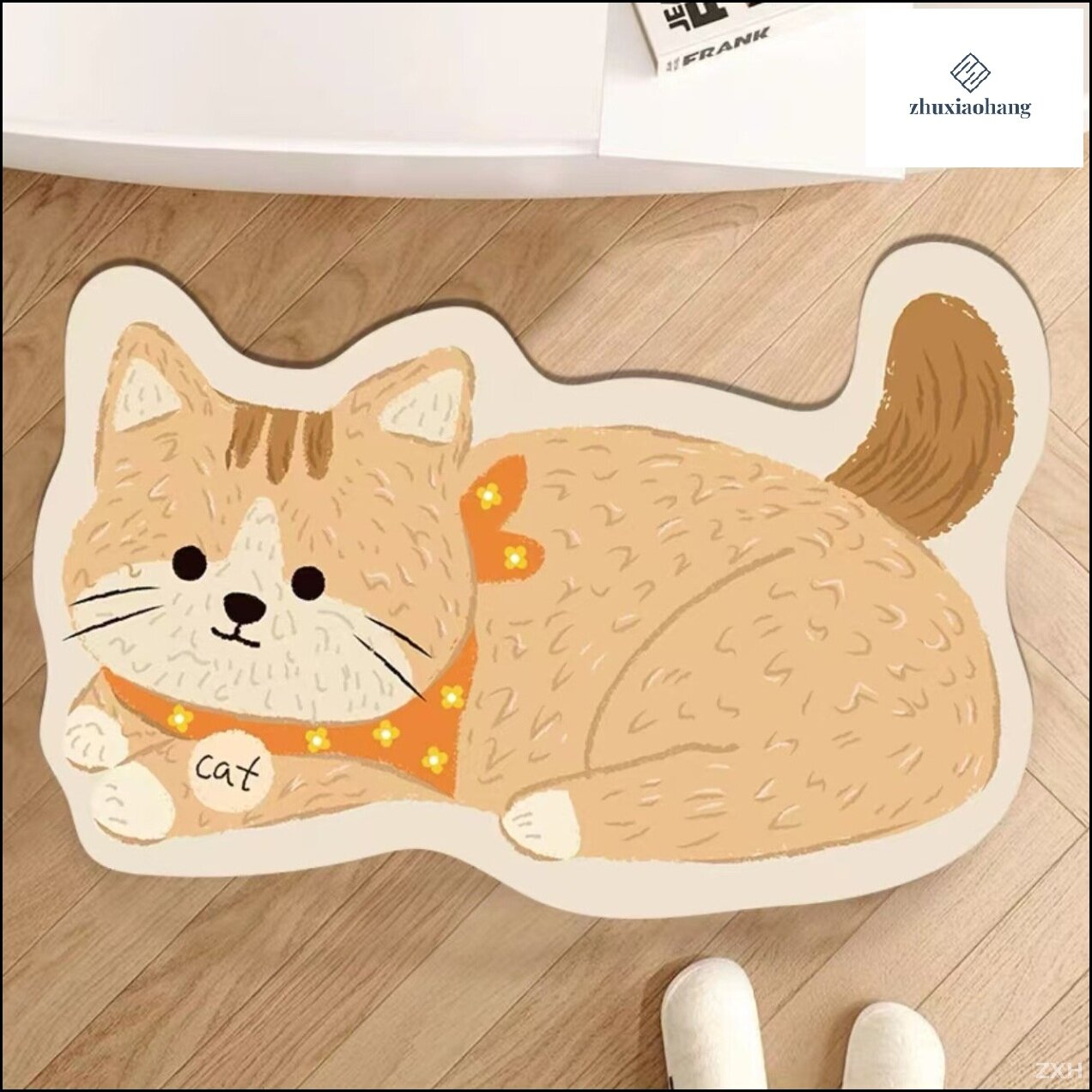 Эксклюзивный нескользящий ковер FRAINK Cute Pet Paradise для ванной, представлен в 5 дизайнах