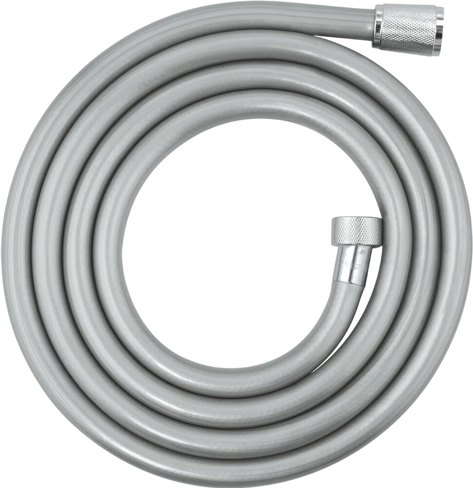 Душевой шланг Grohe Relexaflex 28155002 200 см, с антискручиванием, пластиковый, хром, глянцевый, шланг для душа