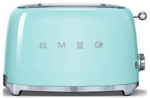 Тостер Smeg TSF01PGEU, пастельный зеленый