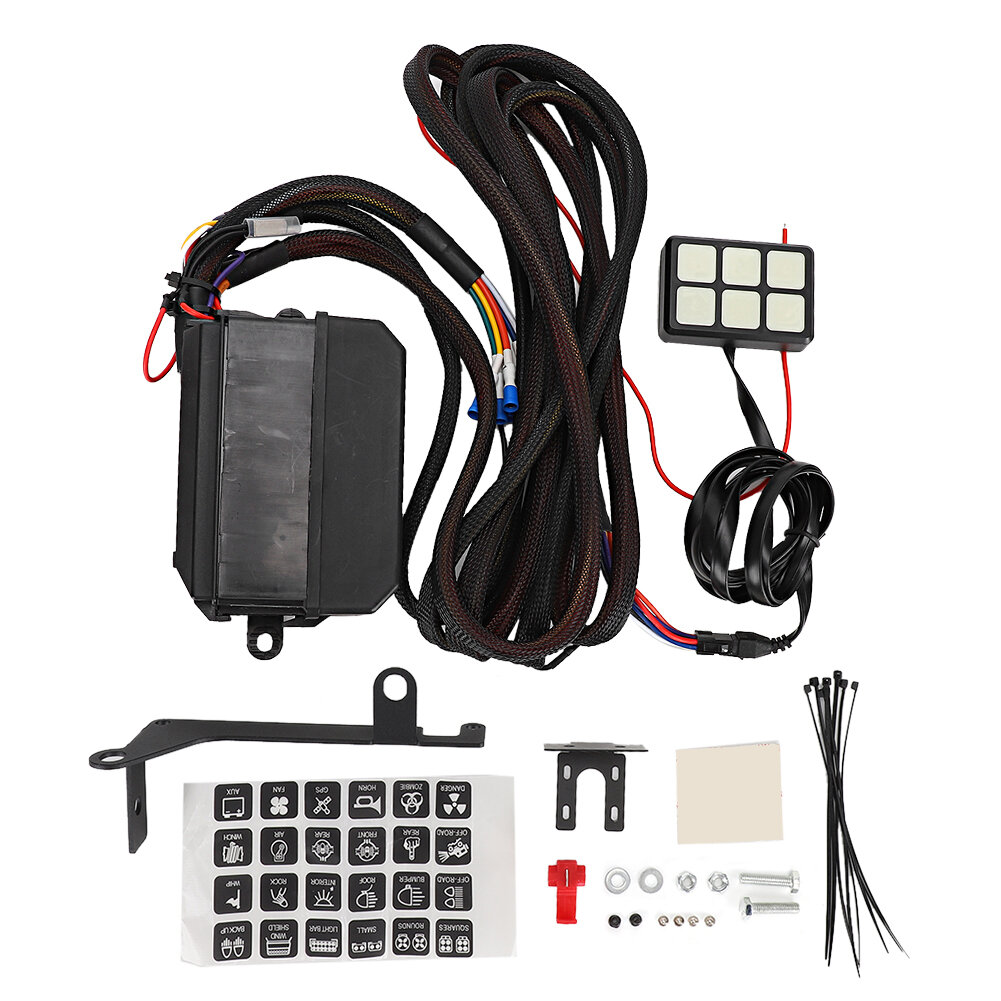 Блок управления реле 6 каналов универсальный