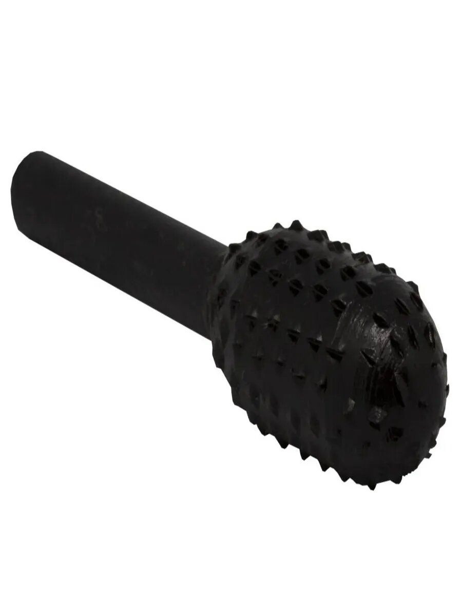 Шарошка по дереву стальная, овальная 13 х 28 мм, хвост 6 м