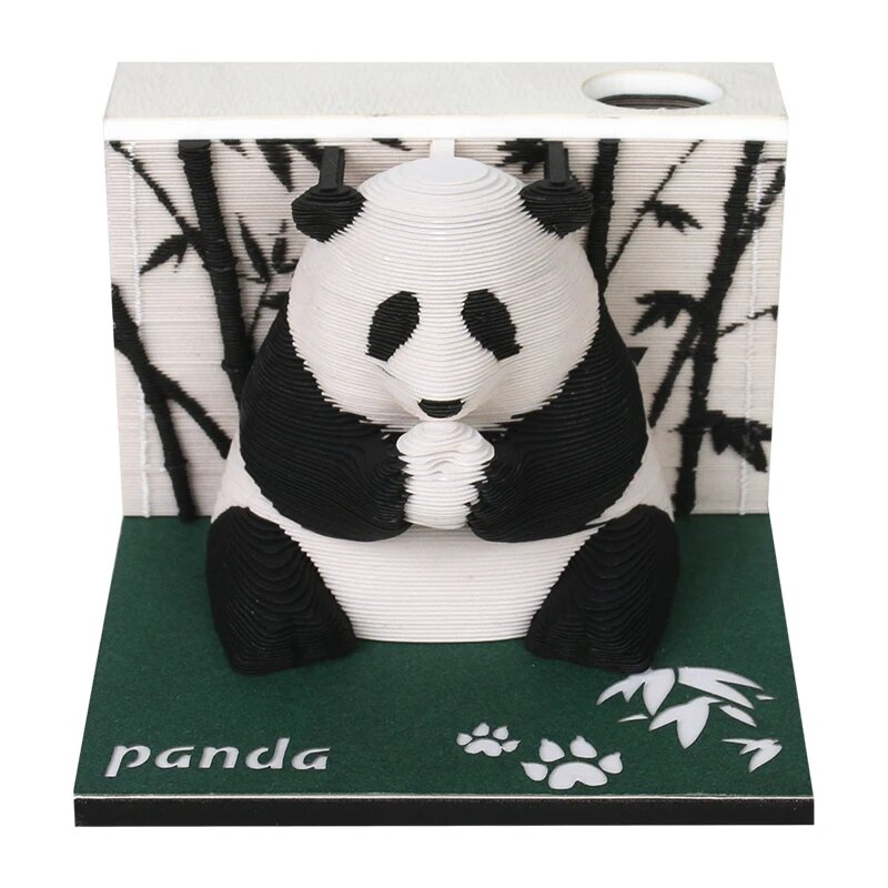 Omoshiroi Block 3D Блокнот Кубики panda