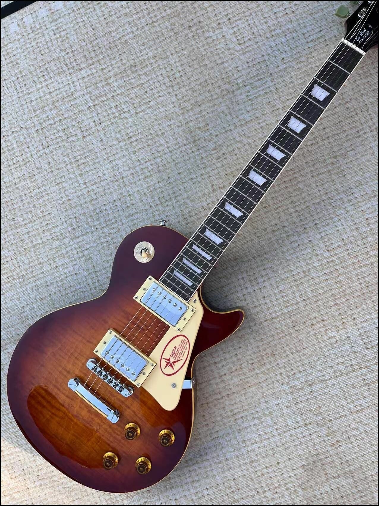 Gibson Guitar Электрогитара Les Paul 6-струнная, LP корпус Махагони