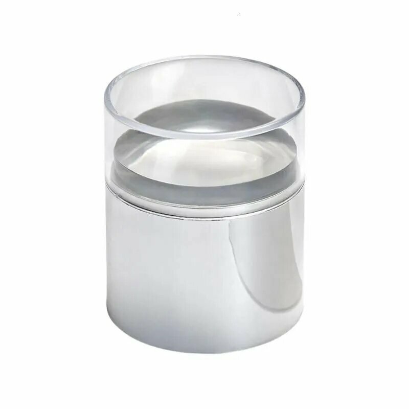 Силиконовый набор для маникюра с четким переносом узоров и множеством вариантов, Серебро