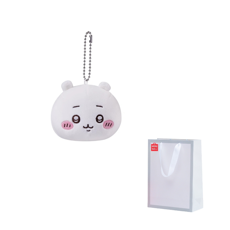 Игрушки подвесные MINISO x Chiikawa Miniso Premium Large Head Plush Charm