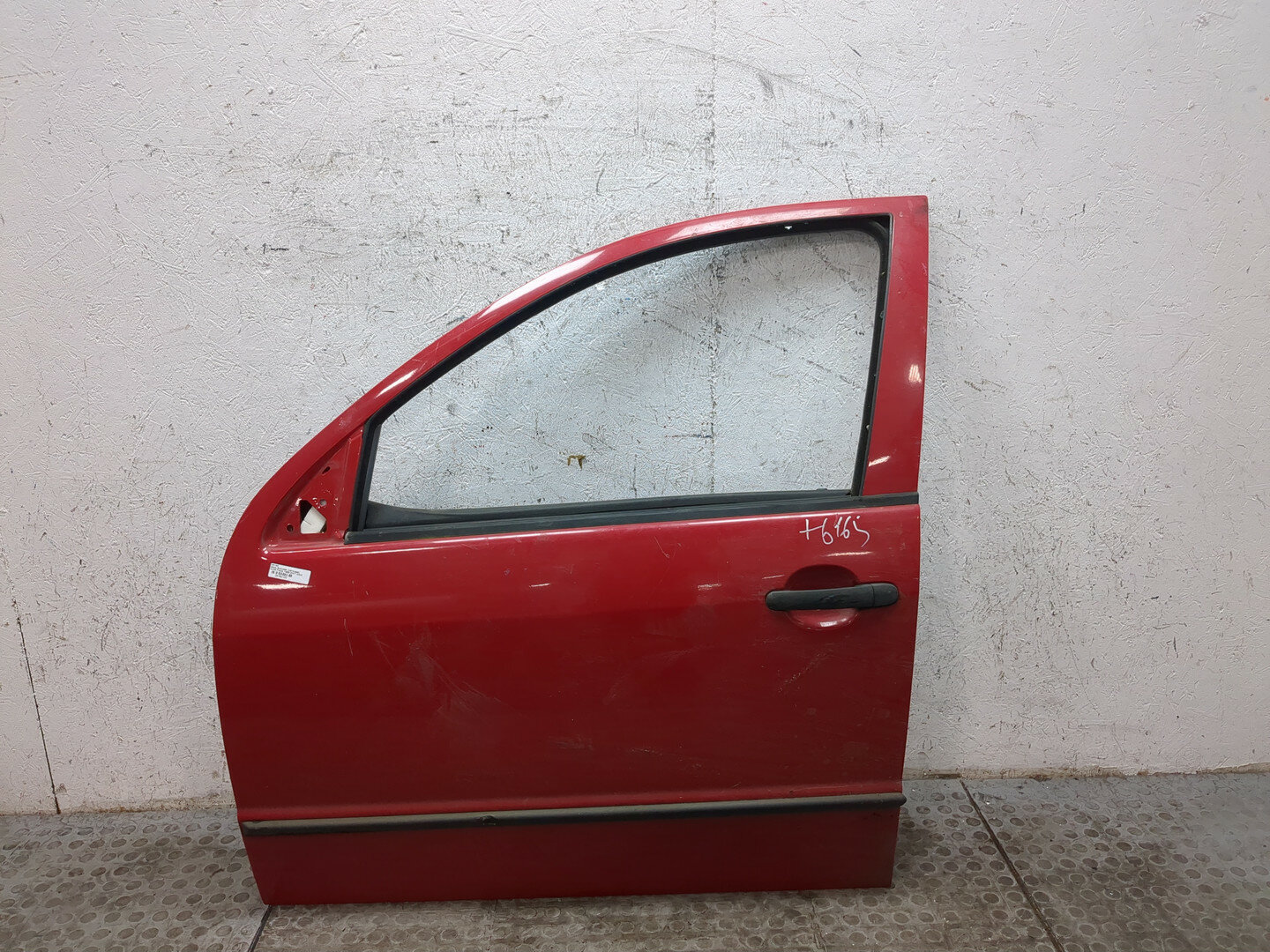 Дверь боковая (легковая) правая передняя Skoda Fabia Б/У