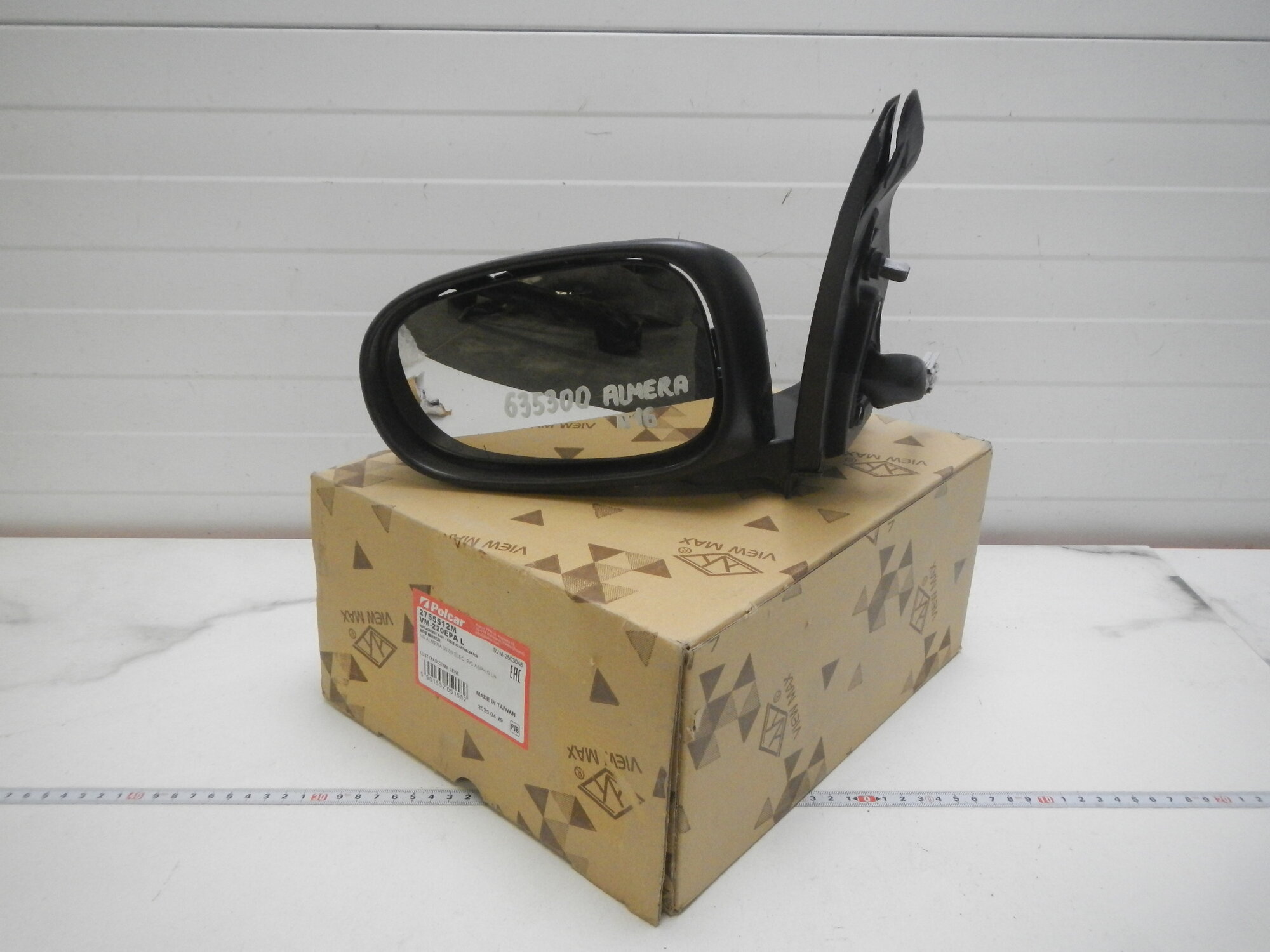 Б/У Зеркало левое электрическое, Nissan (Ниссан)-ALMERA N16 (00-06) NISSAN ALMERA N16 (00-06) Polcar, 3 контакта. Дублика...