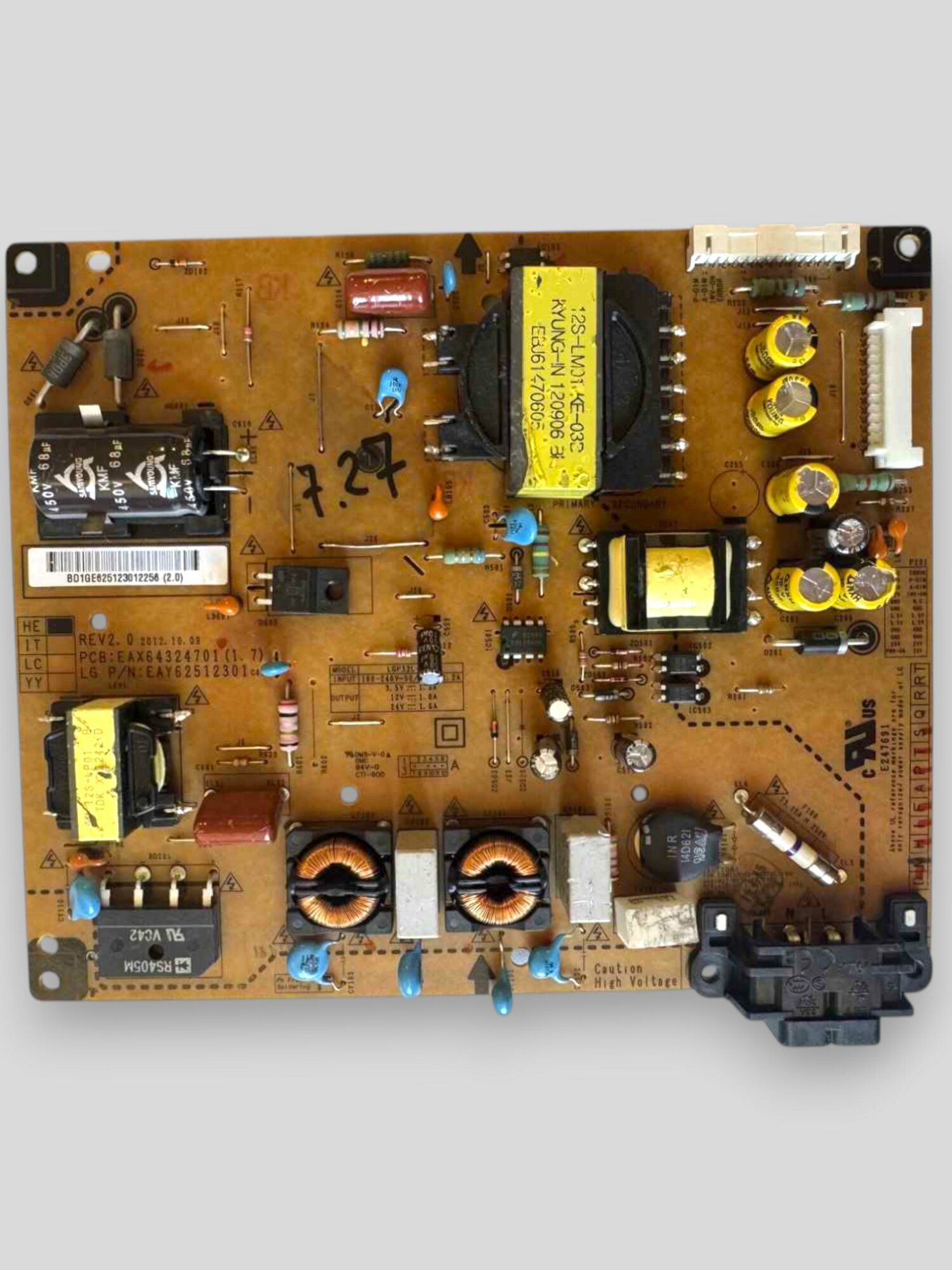 Блок питания EAX64310001(1.7) EAY62512401 REV1.0 для телевизора LG 32LS5600