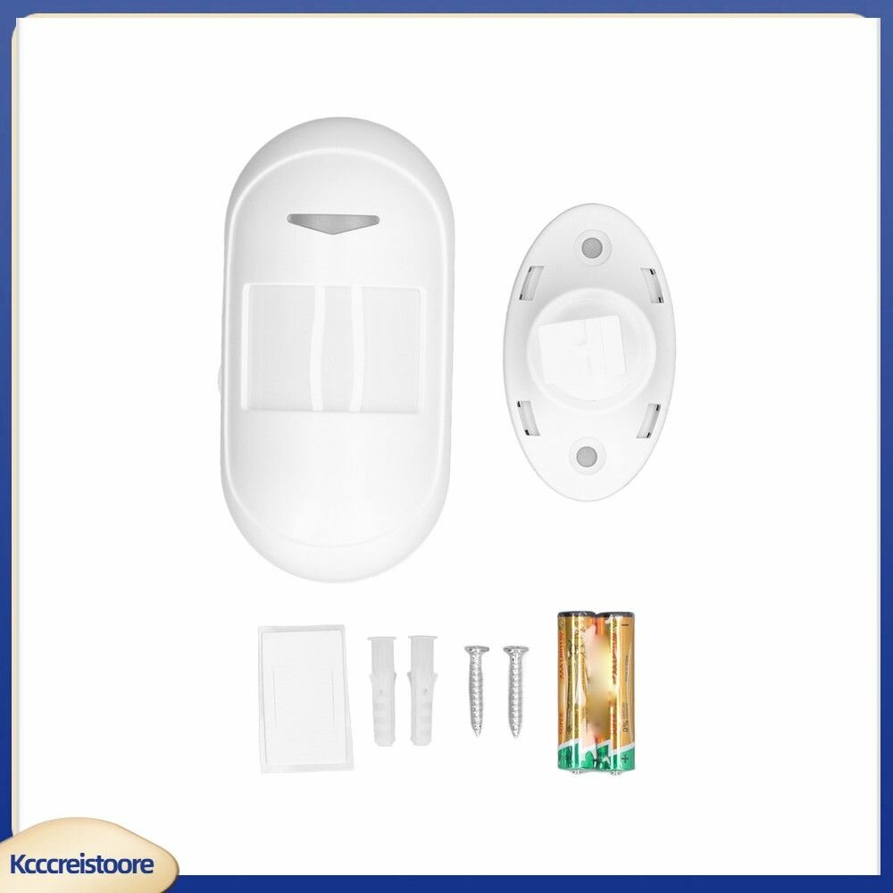 Дверной датчик сигнализации с ИК-датчиком движения PIR, USB перезаряжаемый