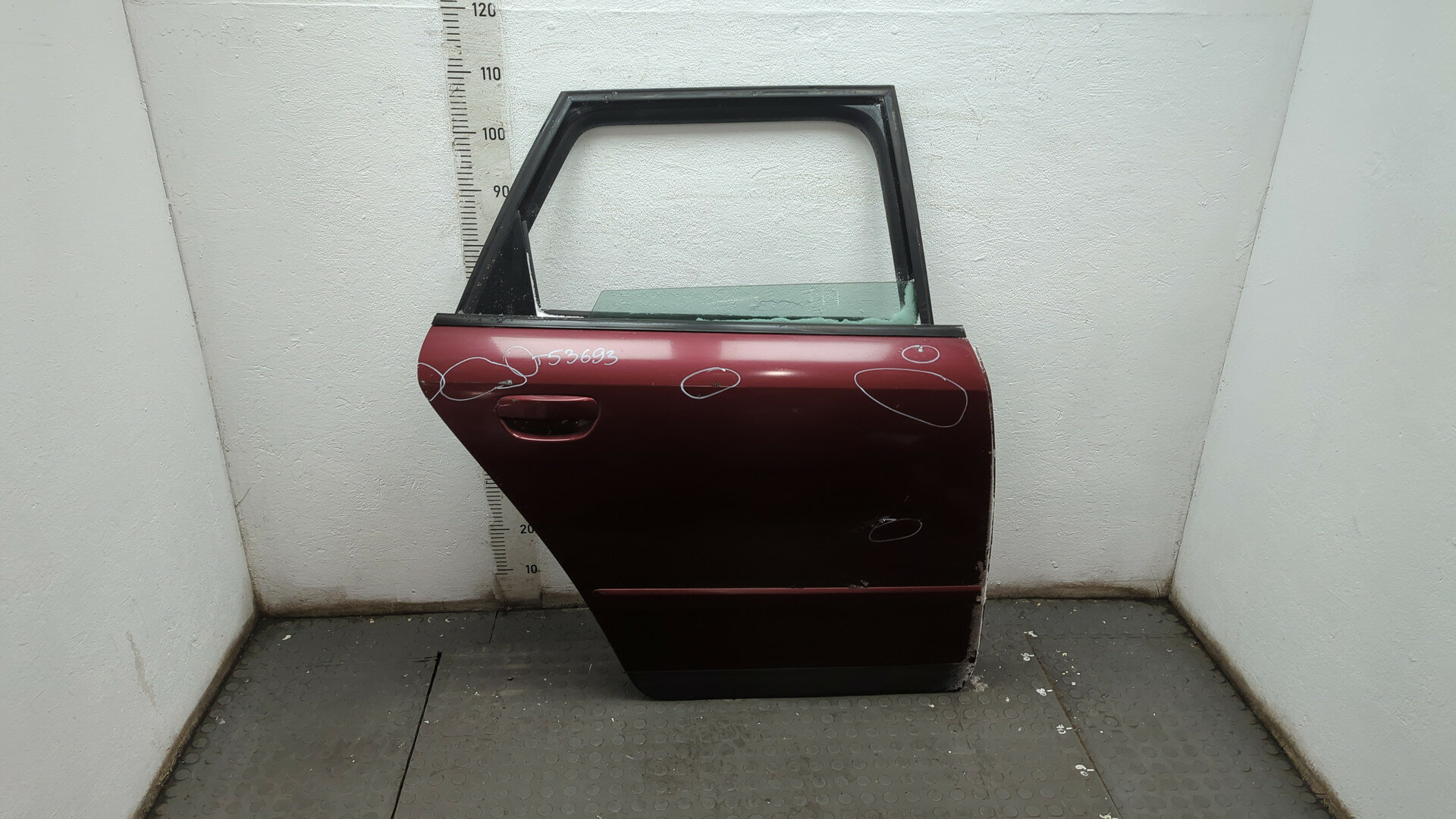 Дверь боковая (легковая) правая задняя Audi A4 (B6) Б/У