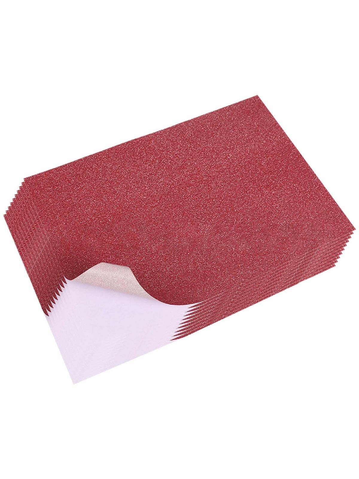 10шт блестящих наклеек Золотая блестящая картонная бумага для поделок скрапбукинг