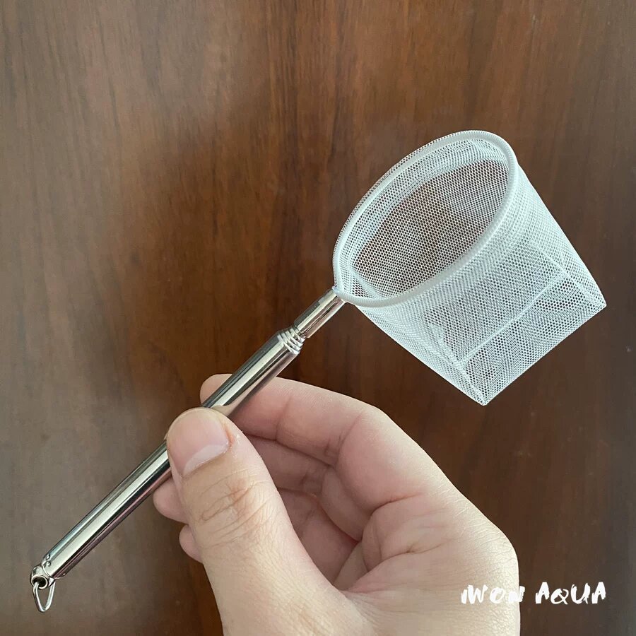 Высокопрочный шестиугольный сетчатый ловушка для креветок с круглым отверстием, максимальная длина 52 см для аквариума