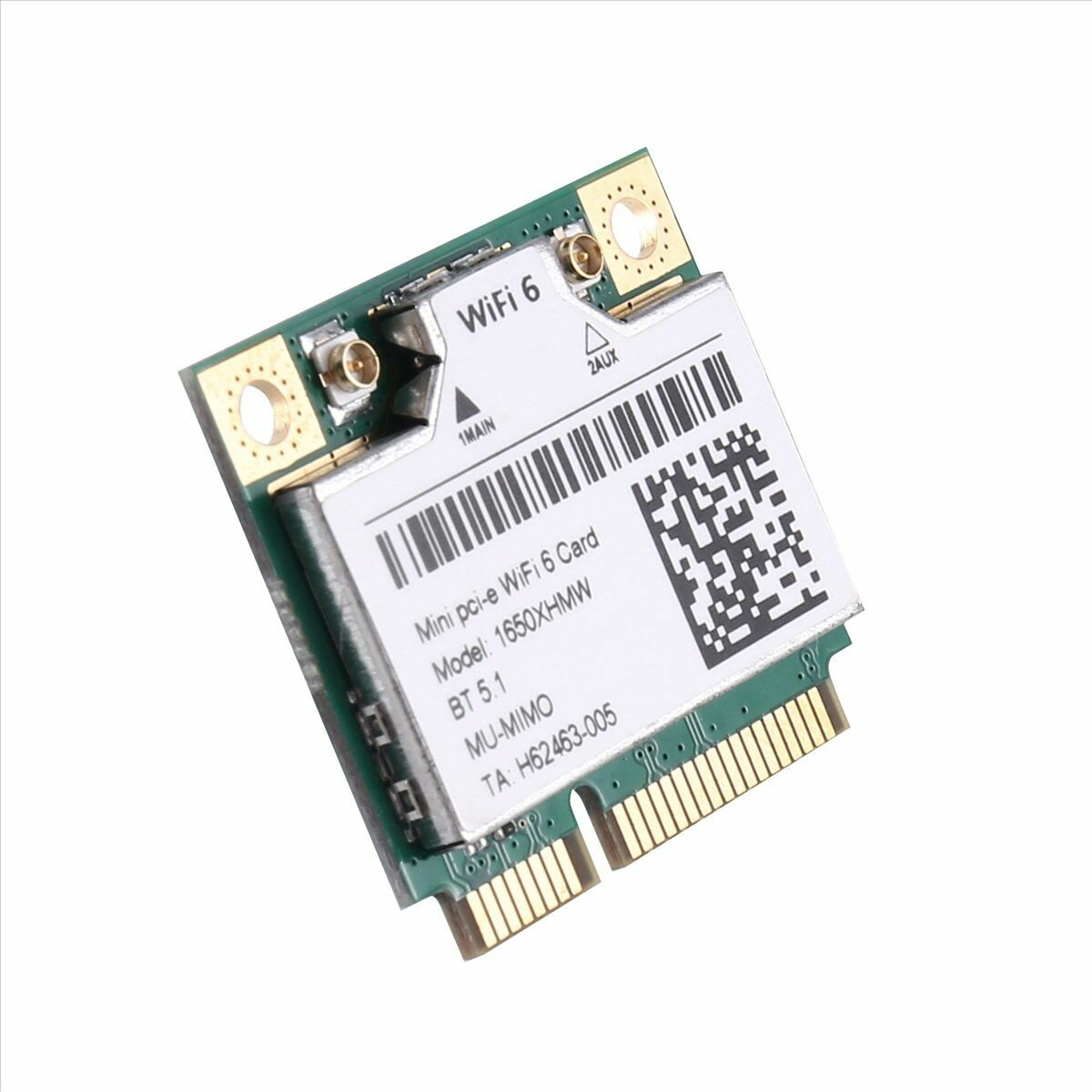 1650X 1650XHMW AX200 WiFi-карта Dual Band 2400 Мбит/с Bluetooth 5.1 Mini Pcie Gigabit Wireless Adapter Card Поддержка Win11