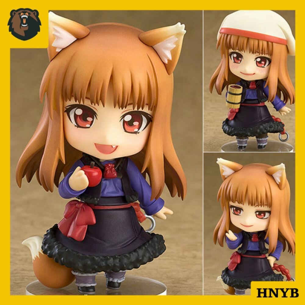 Фигурка Волчица и пряности Холо / Spice and Wolf Holo Нендороид Подарок для фаната (10 см) 728