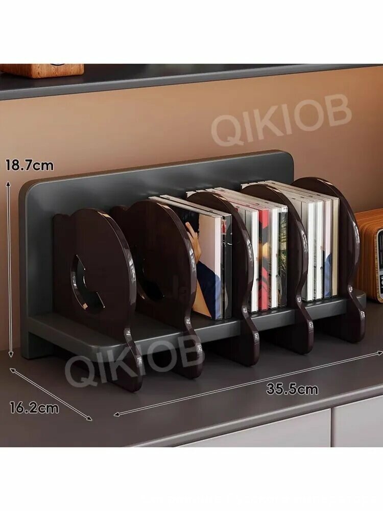 Подставка для виниловых пластинок, Стойка для CD дисков, Подставка для хранения CD дисков, 35.5x16.2x18.7cm