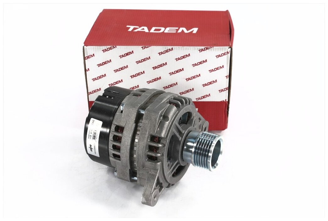 Генератор для автомобиля ГАЗель дв. 4216.10 95А с поликлиновым ремнем