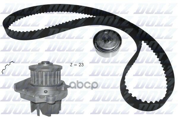 Комплект ГРМ с водяным насосом FIAT 500 II (312) 07-> Doblo (119) 01-> Doblo Cargo (223) 01-> Grande Punto (199) 05-> Ide.