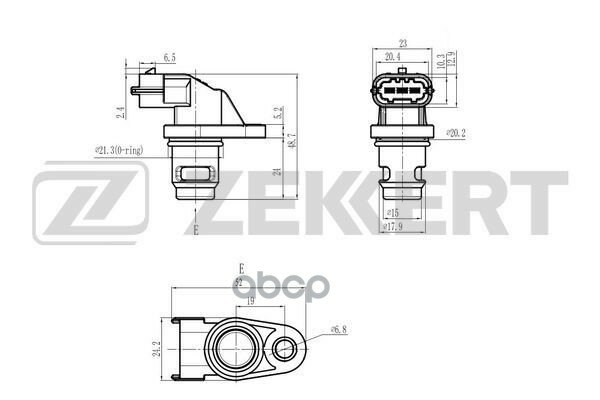 Датчик Положения Распредвала Mb E-Class (207-212) 95- C-Class (202-204) 97- S-Class (140 220) 91- Zekkert арт. se-5049