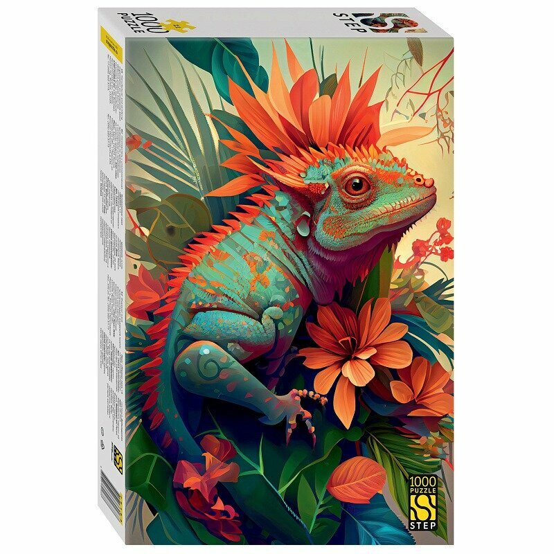 Пазл Step puzzle 1000 деталей: Игуана