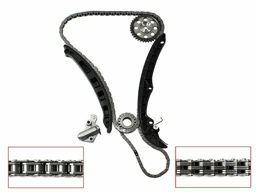Комплект замены цепи ГРМ VAG POLO/PASSAT/OCTAVIA/GOLF/JETTA CFNA/BLF/BLN Sat арт. TK-VW011