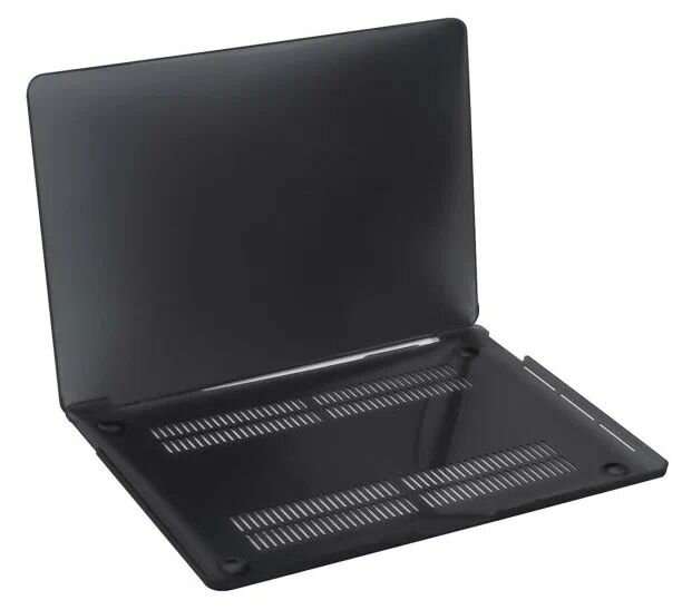 Чехол накладка пластиковая для MacBook New AirA2681 13.6 (M2), матово-черная накладка для Макбука 2022 13.6 М2 с двух сторон