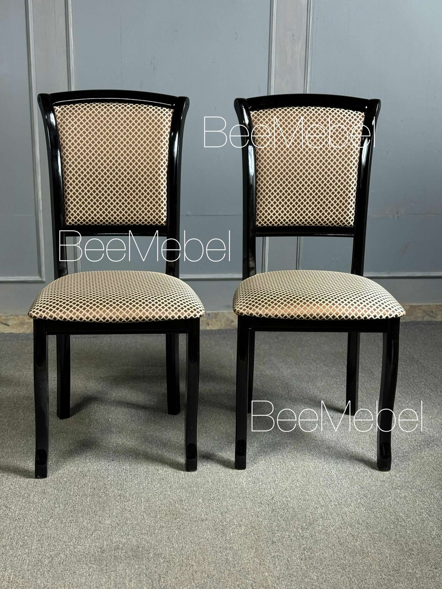 Стулья для кухни из массива бука 2шт венге