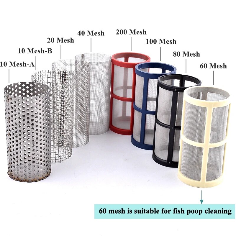 SgooHan Фильтр для садового шланга 1/2 3/4 дюйма only Filter Net, 80 Mesh