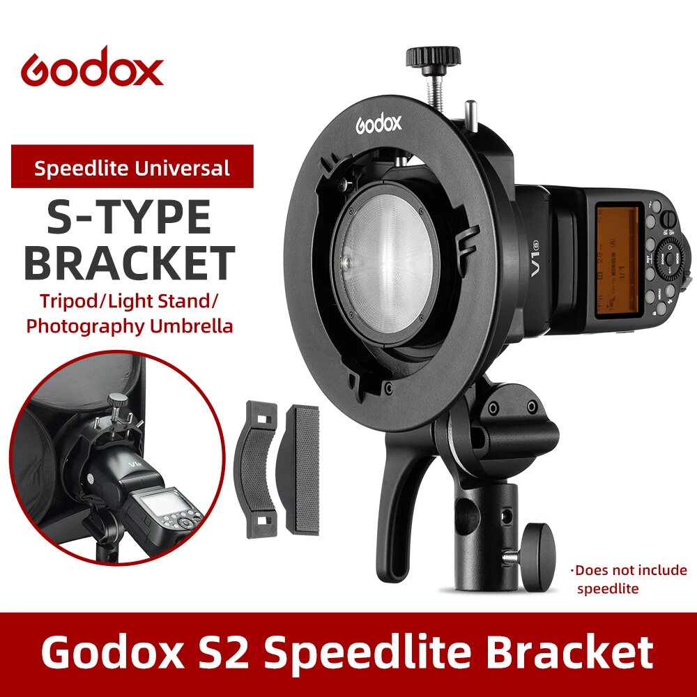 Godox S2 Кронштейн вспышки S-типа
