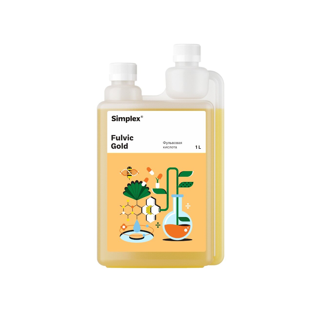 Экстракт фульвокислот Simplex Fulvic Gold 1 л