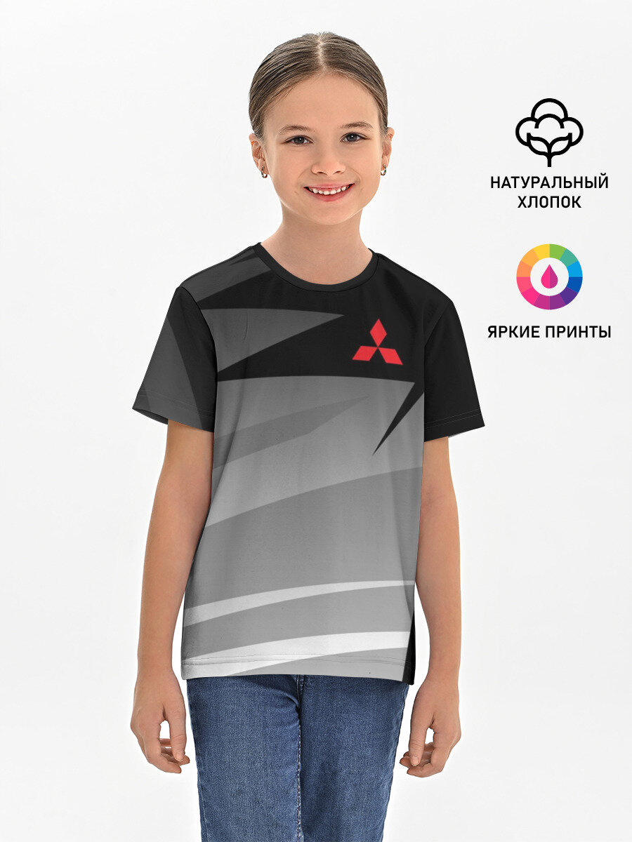 Футболка хлопковая детская MITSUBISHI SPORT