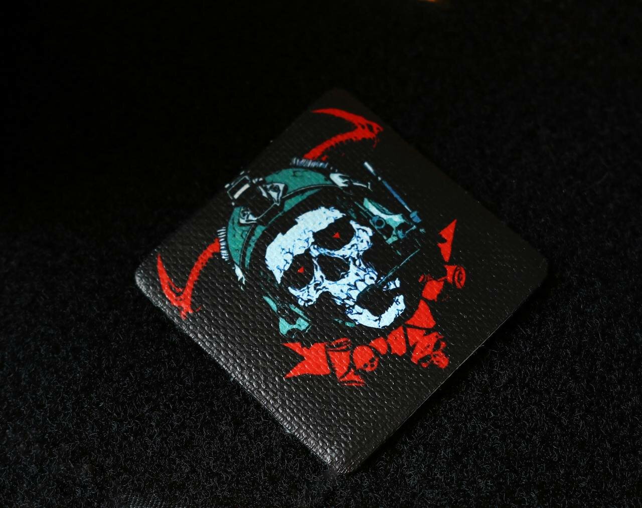 Шеврон на липучке «Череп»