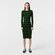 Платье LACOSTE, размер T38, зеленый