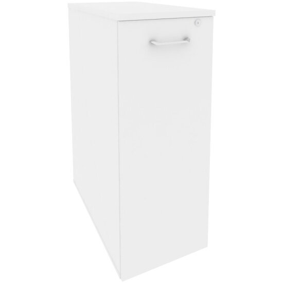 Тумба Riva CHAIR высокая выдвижная приставная/опорная O. VTPO-8 Белый бриллиант 432*800*1120 Onix